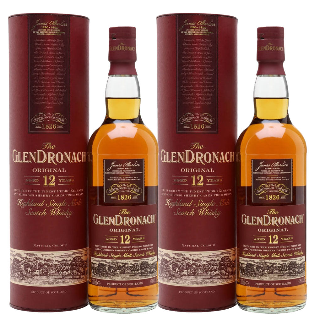 The Glendronach Original 12 Year Old Matured in the finest Pedro Ximen ...