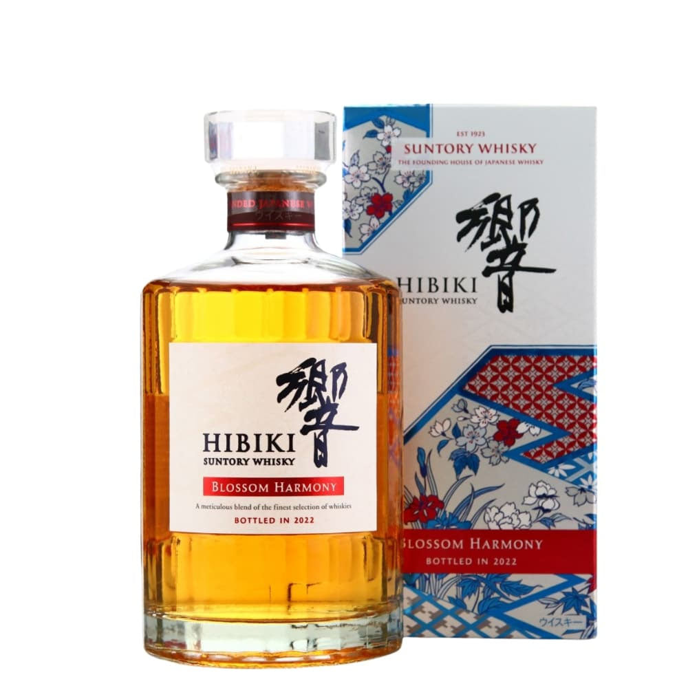 Suntory Hibiki Japanese Harmony Blossom (Bottled 2022) Blended Japanes - The Whisky Shop Singapore