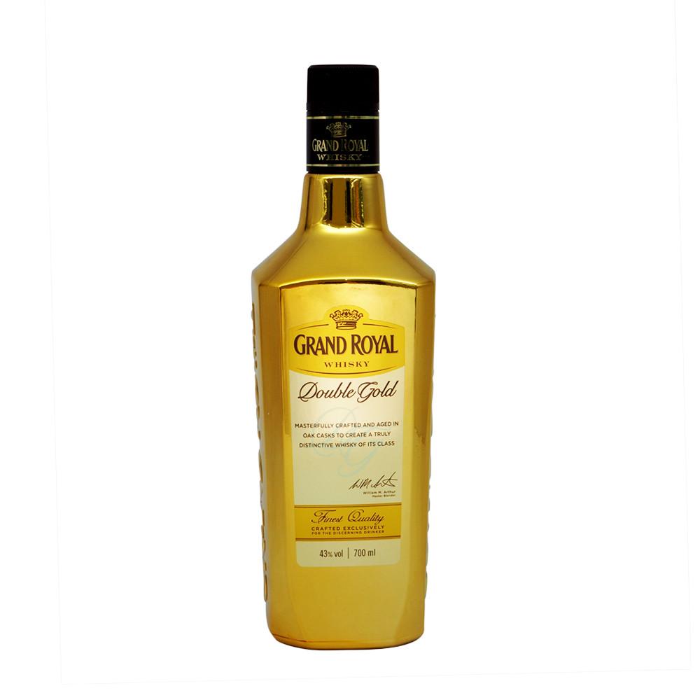 Grand Royal Double Gold Blended Whisky ABV 43% Vol 700ml / 70cl (With ...
