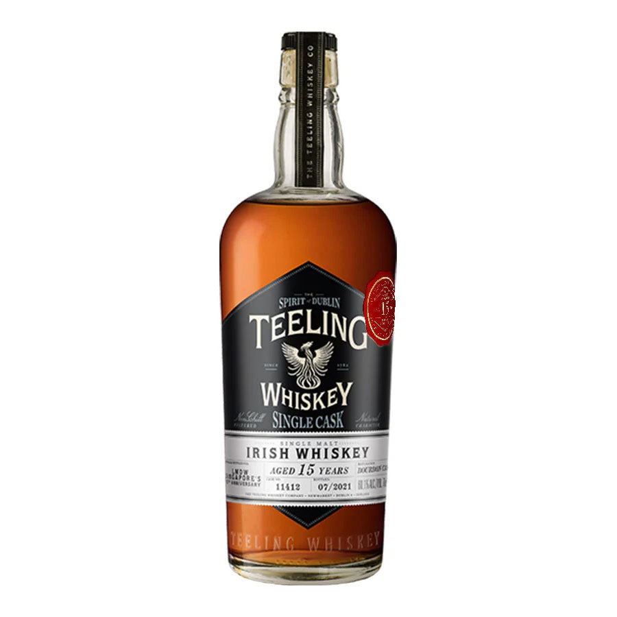 Teeling 15 Year Old Single Cask Irish Whiskey Cask #11412 ABV 60.1% 70 ...