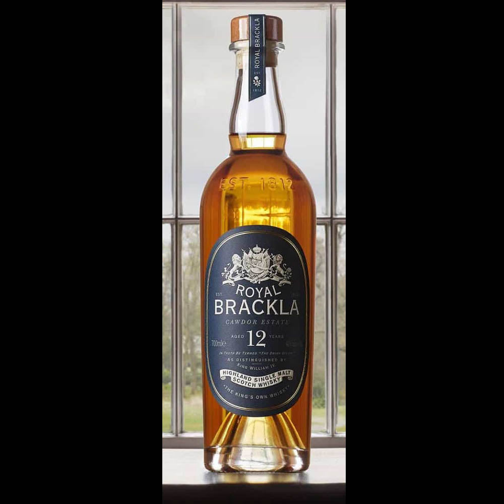 Royal Brackla 12 Year Old Oloroso Sherry Cask Finish ABV 40% 1000ml - The Whisky Shop Singapore